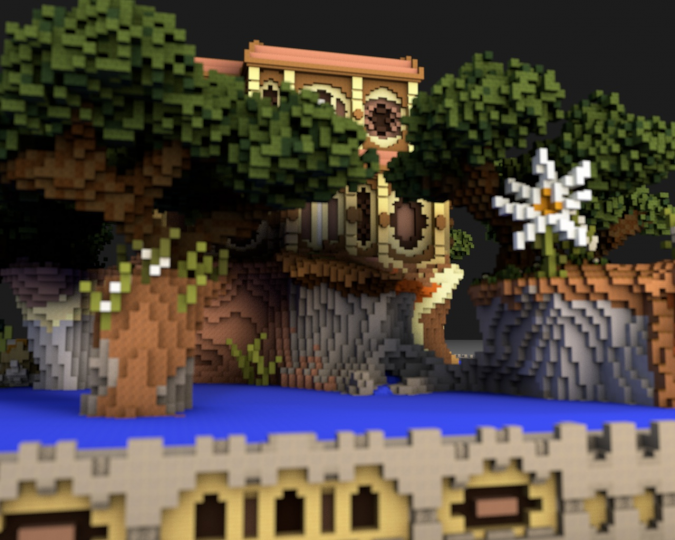 | Island Dreams | 200x200 island build | Minecraft Map