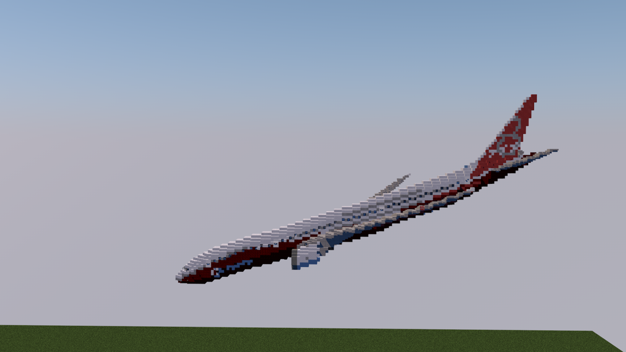 plane crash Minecraft Map