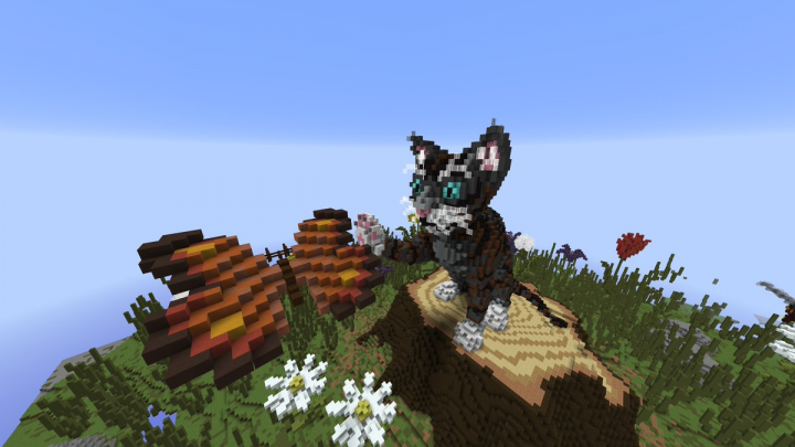 𝒜 𝓁𝒶𝓇𝑔𝑒 𝓌𝑜𝓇𝓁𝒹 𝓉𝑜 𝒹𝒾𝓈𝒸𝑜𝓋𝑒𝓇 𝒻𝑜𝓇 𝒶 𝓈𝓂𝒶𝓁𝓁 𝓀𝒾𝓉𝓉𝑒𝓃 Minecraft Map