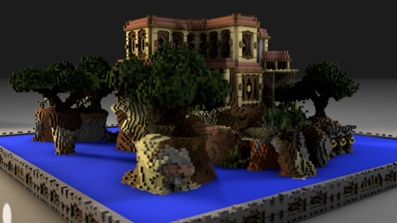 | Island Dreams | 200x200 island build | Minecraft Map