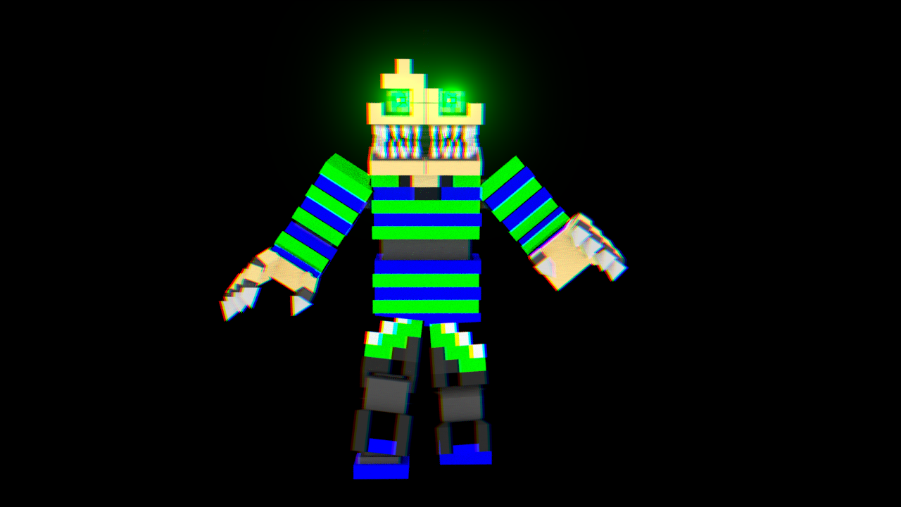 My Horror render library Minecraft Map