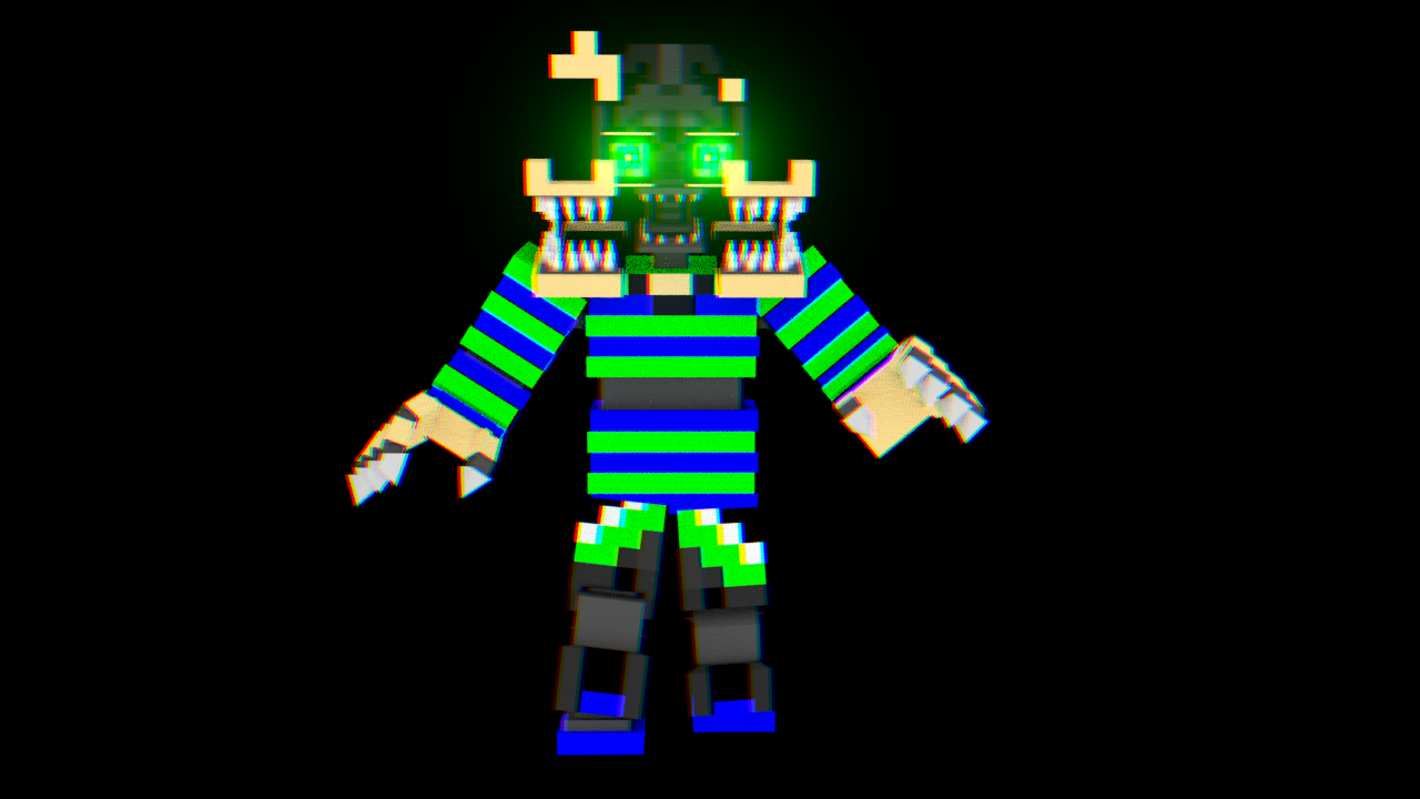 My Horror render library Minecraft Map