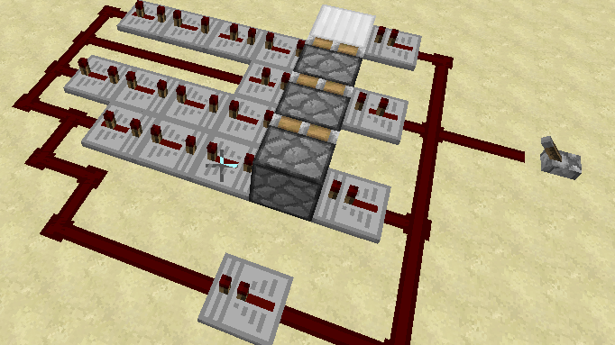 Triple Piston Extender Minecraft Map