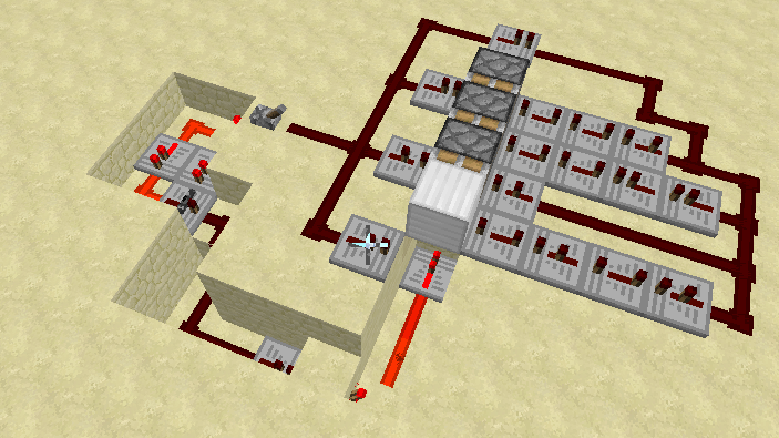 Triple Piston Extender Minecraft Map