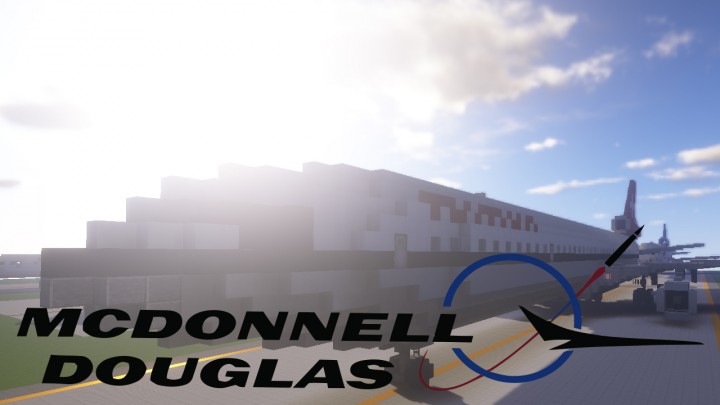 Swissair MD-11 Retro Livery Minecraft Map