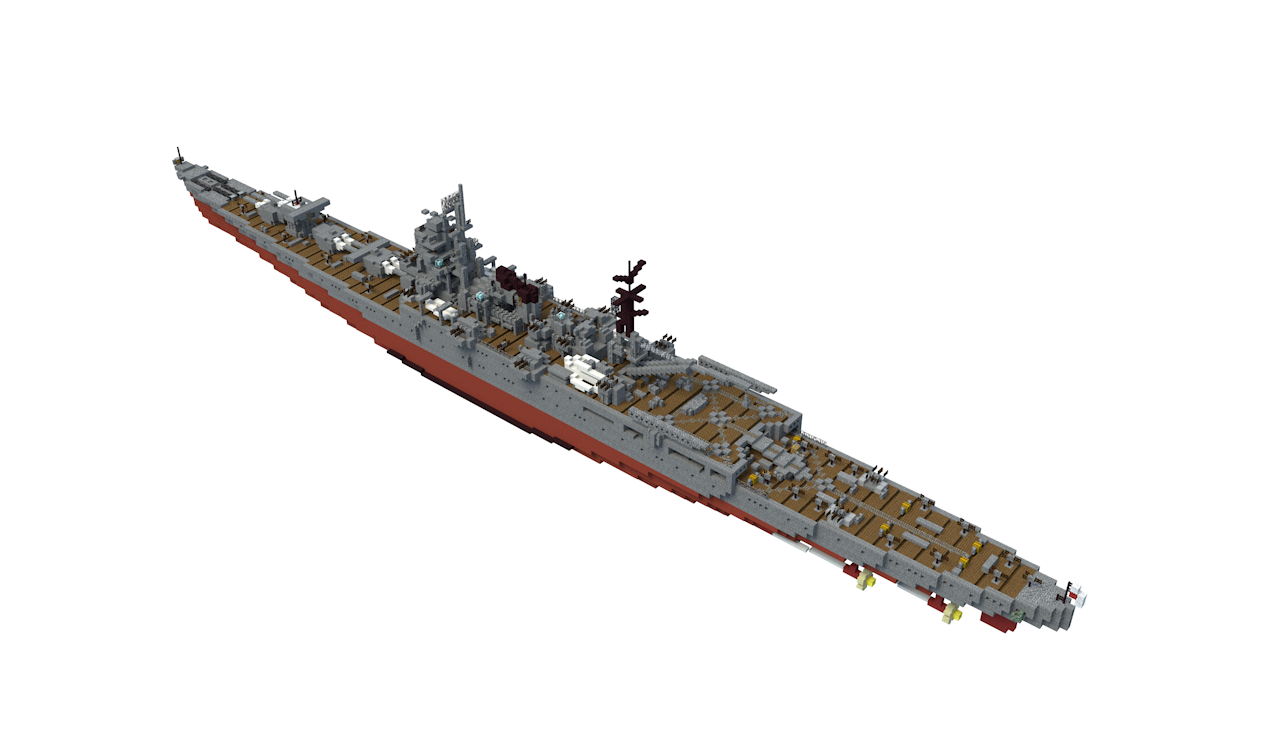 IJN CA Tone Minecraft Map