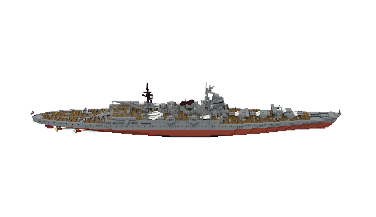 IJN CA Tone Minecraft Map