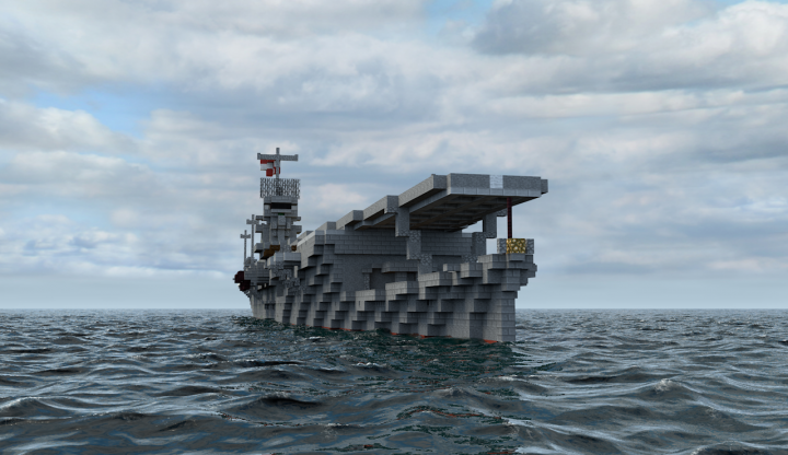 IJN CVL Tone (1943) Minecraft Map