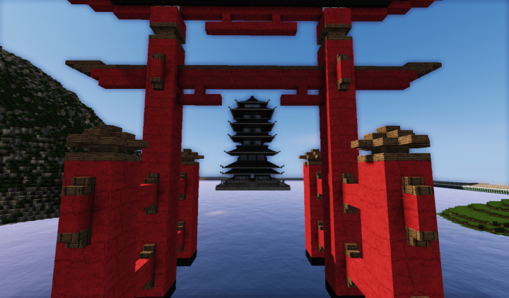 Japanese Temple Minecraft Map