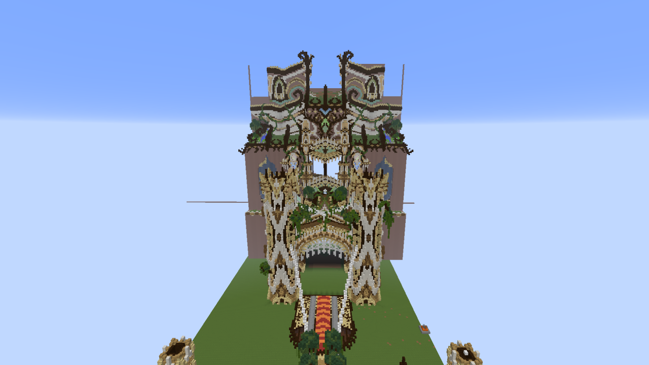 [WIP]Fantastic Hub [MEGABUILD] Minecraft Map