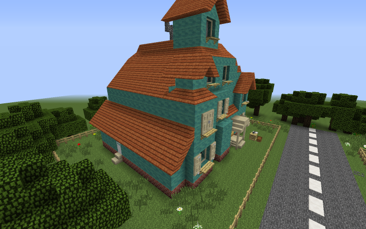 Hello neighbor Pre Alpha Minecraft Map