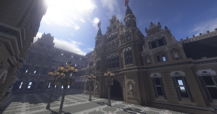 University Campus Main Building WIP Minecraft Map