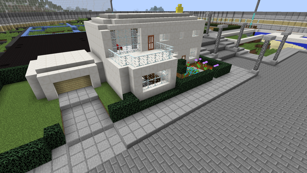 Elytra fight arena Minecraft Map