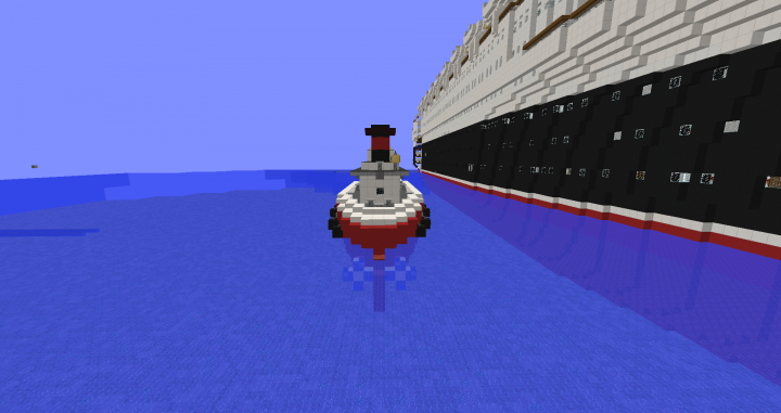 Harbour tug boat | 100 subs special Minecraft Map