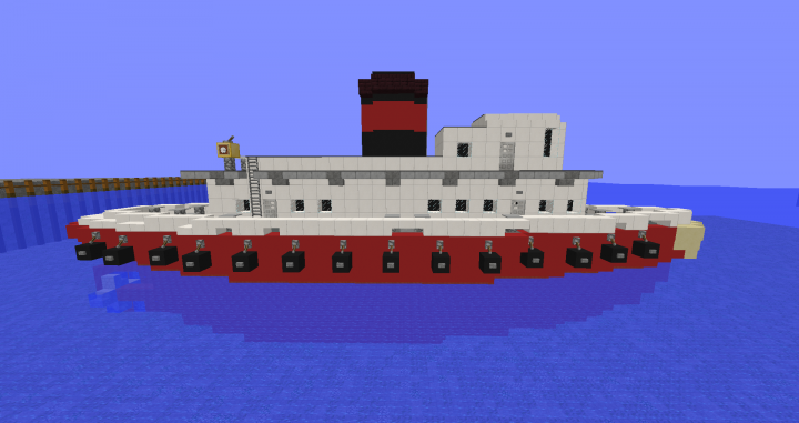 Harbour tug boat | 100 subs special Minecraft Map