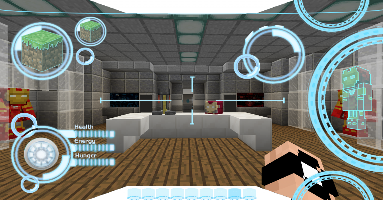 Iron Man Texture Pack 1.11.x made by MaikyTV Minecraft Texture Pack