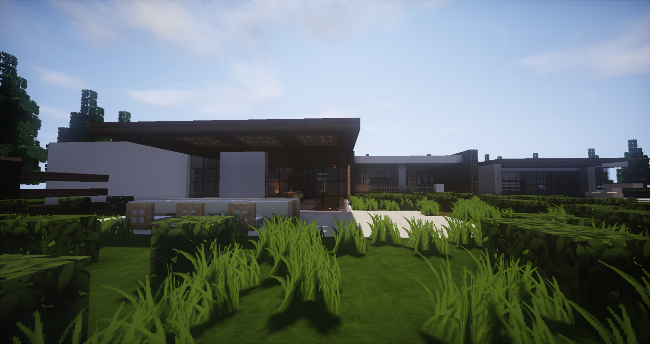 Modern Holiday Bungalow Minecraft Map