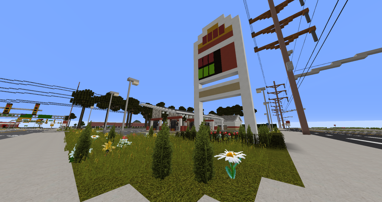 Wawa Gas Station (Windmere, Hexsylvania) Minecraft Map