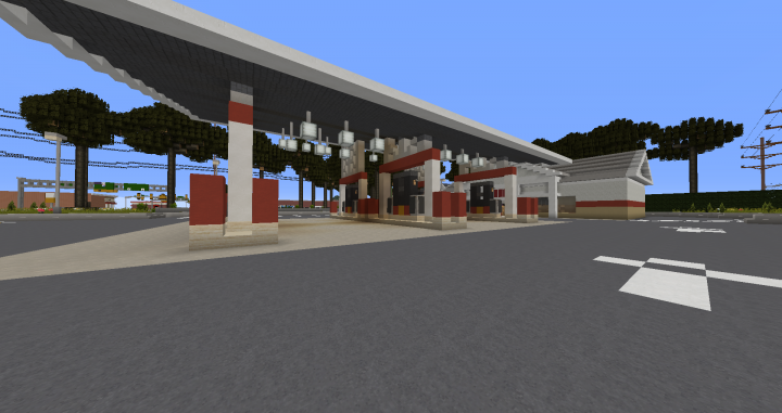 Wawa Gas Station (Windmere, Hexsylvania) Minecraft Map