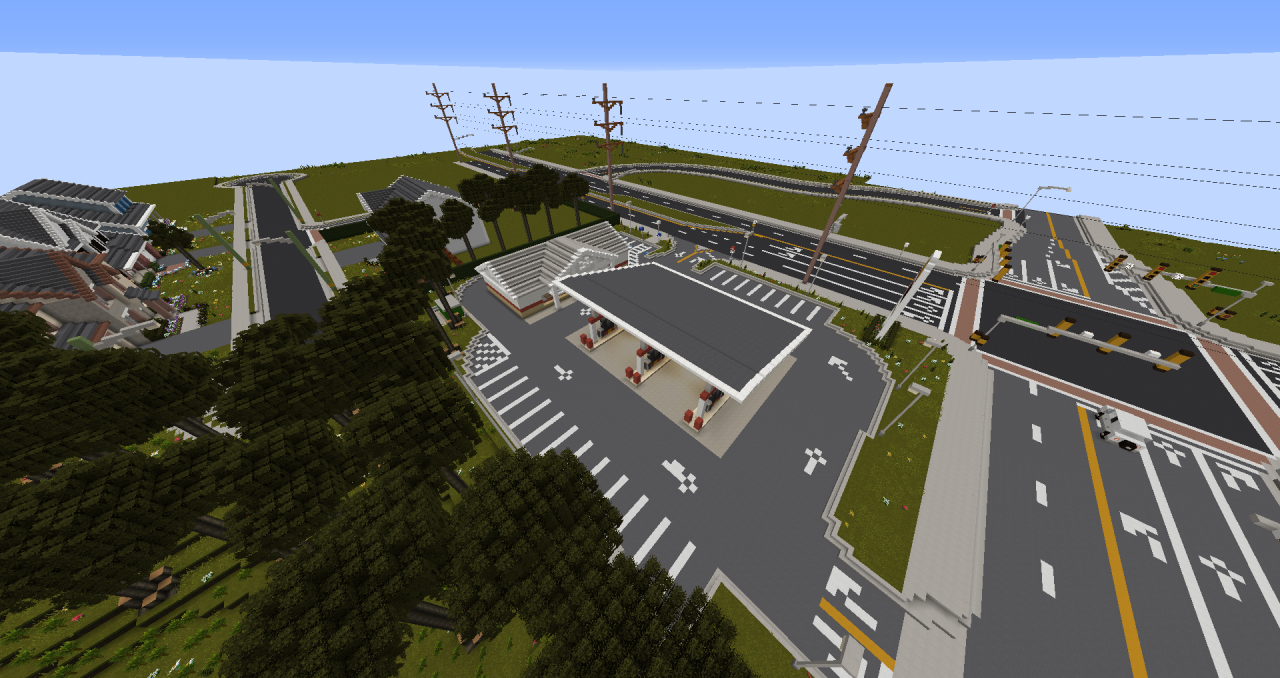 Wawa Gas Station (Windmere, Hexsylvania) Minecraft Map