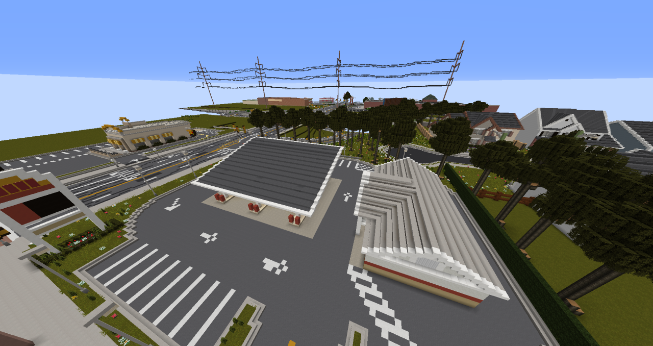 Wawa Gas Station (Windmere, Hexsylvania) Minecraft Map