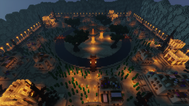 Desert Server Spawn Minecraft Map