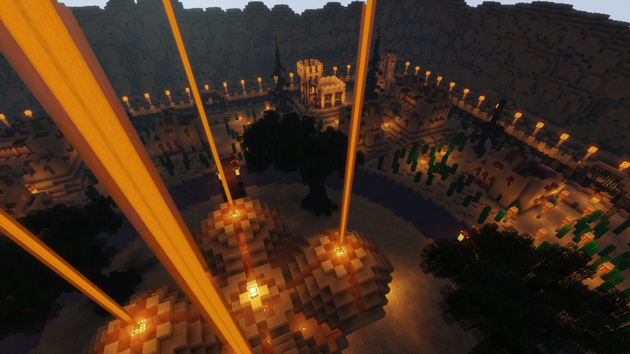 Desert Server Spawn Minecraft Map