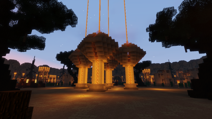 Desert Server Spawn Minecraft Map