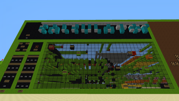 Redstone Logic Counter, Binary Calculator, and Digital Calculator ...