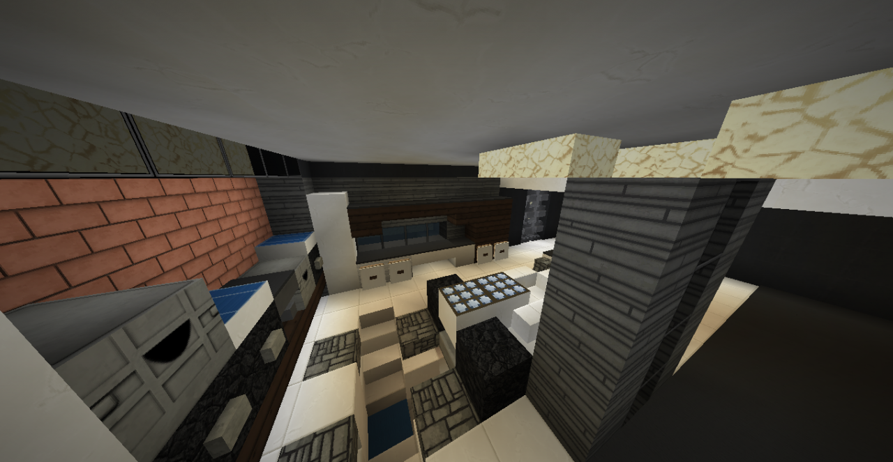 underground house Minecraft Map