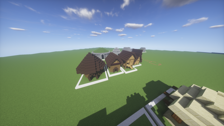 Neolithic house set (12 houses) Minecraft Map
