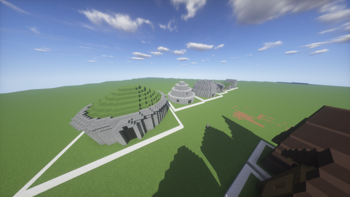 Neolithic house set (12 houses) Minecraft Map