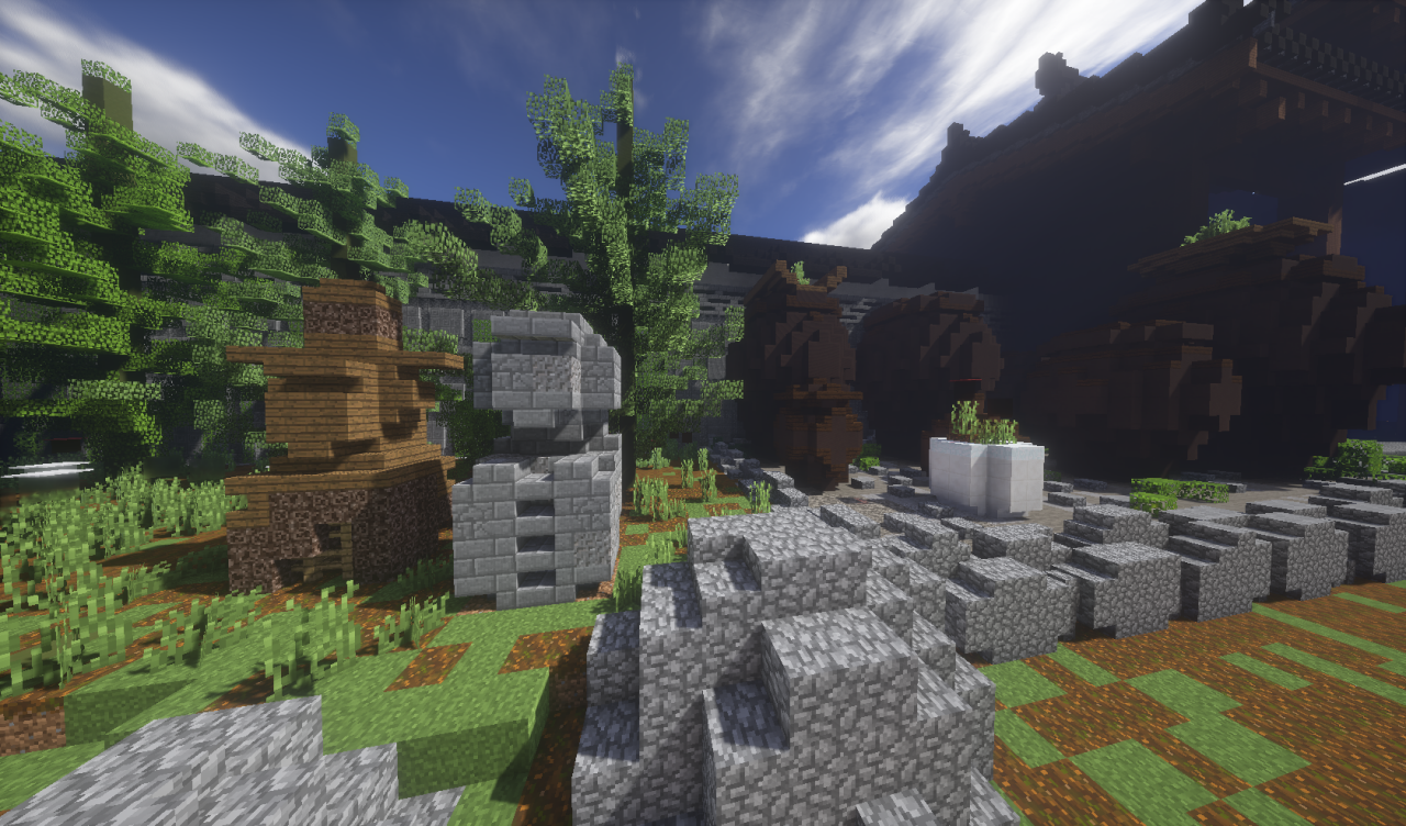 Hanok (Korean-style house) Minecraft Map