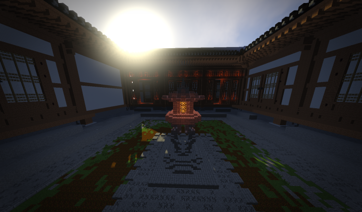 Hanok (Korean-style house) Minecraft Map