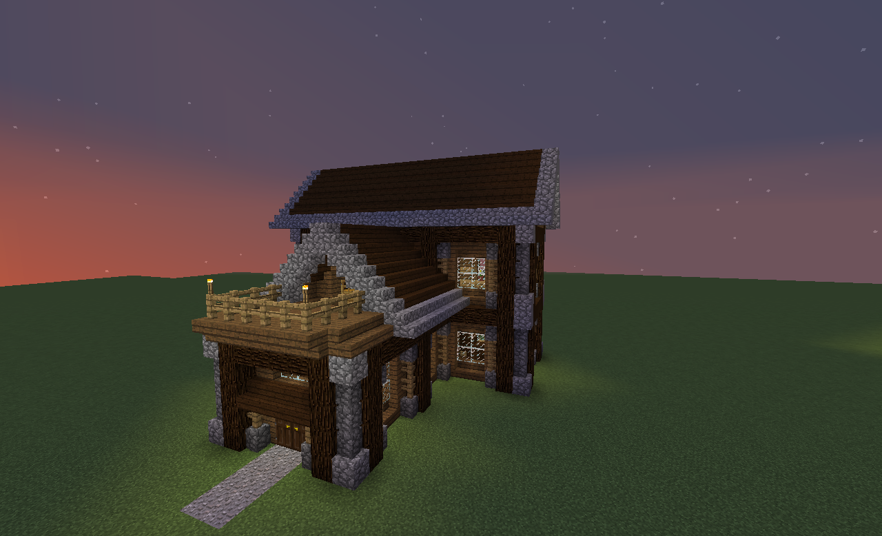 Medium Size House Minecraft Map