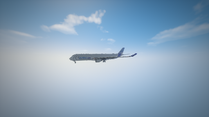 A350-900 Minecraft Map
