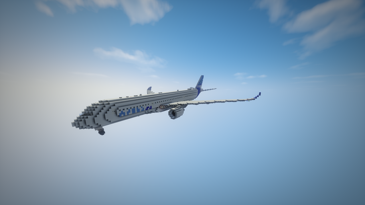 A350-900 Minecraft Map