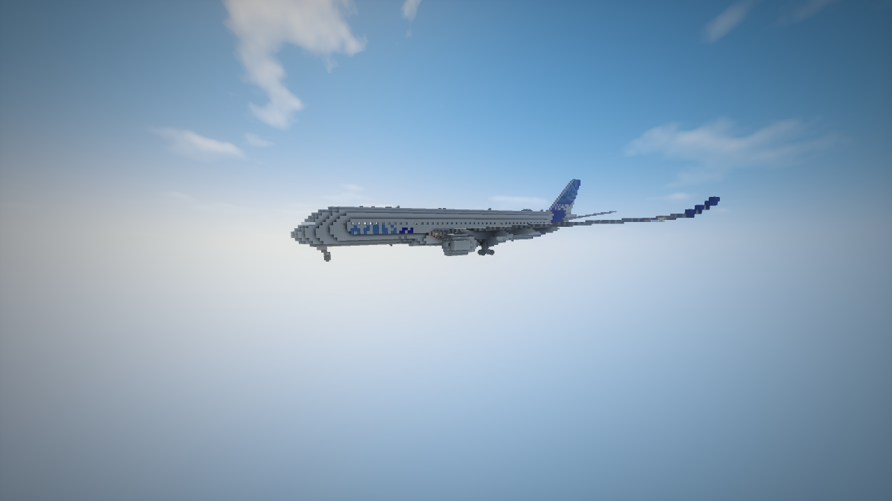 A350-900 Minecraft Map