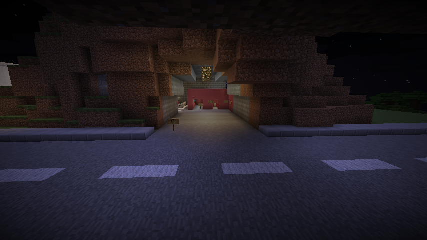 Mansion & underground filming studio Minecraft Map