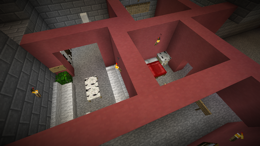 Mansion & underground filming studio Minecraft Map