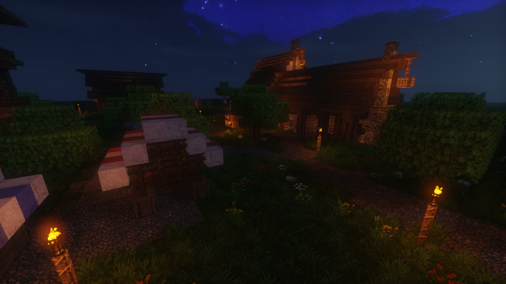 Small medieval inn Minecraft Map