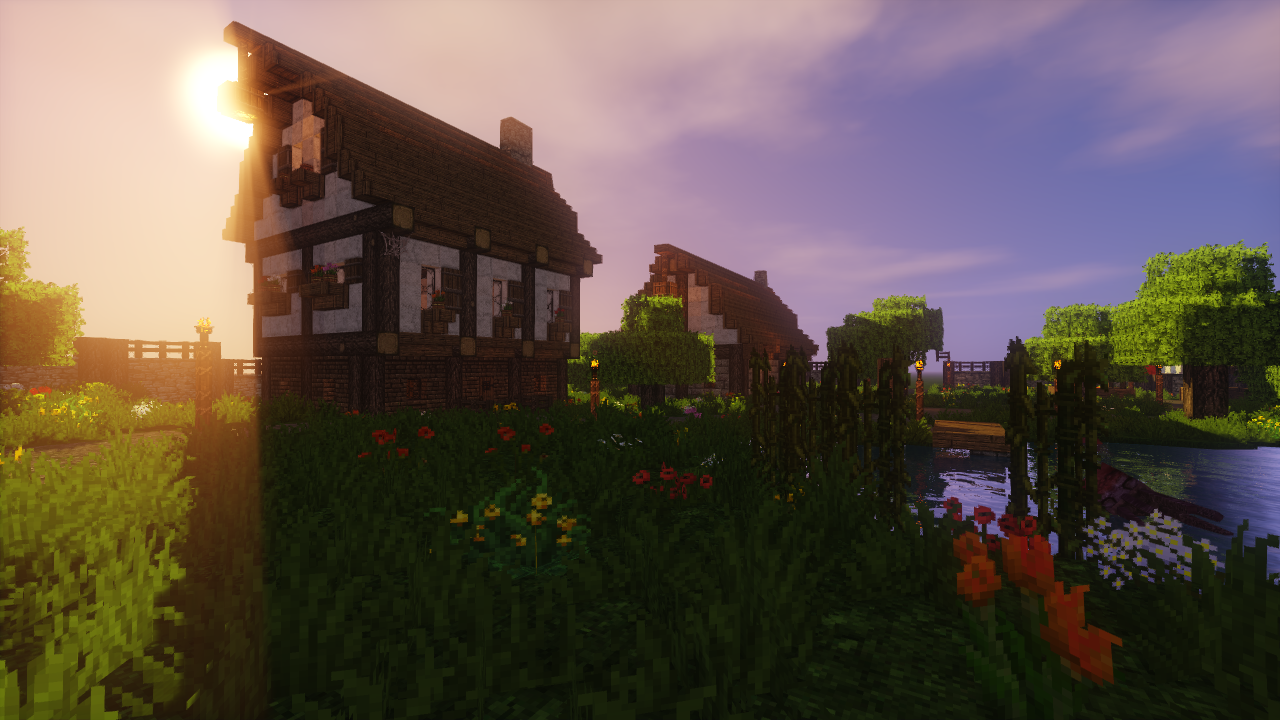 Small medieval inn Minecraft Map