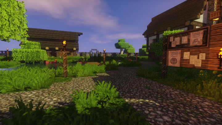 Small medieval inn Minecraft Map