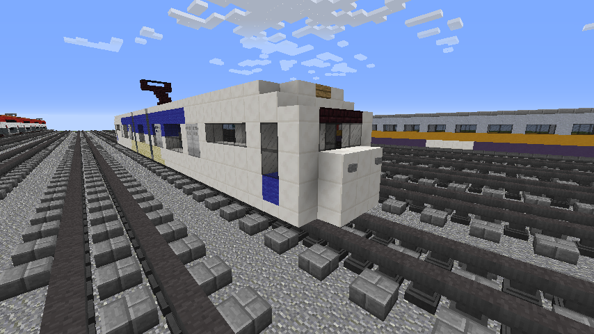TriMet MAX Siemens S70 Light Rail Minecraft Map