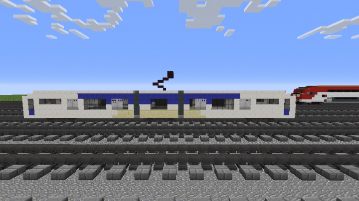 TriMet MAX Siemens S70 Light Rail Minecraft Map