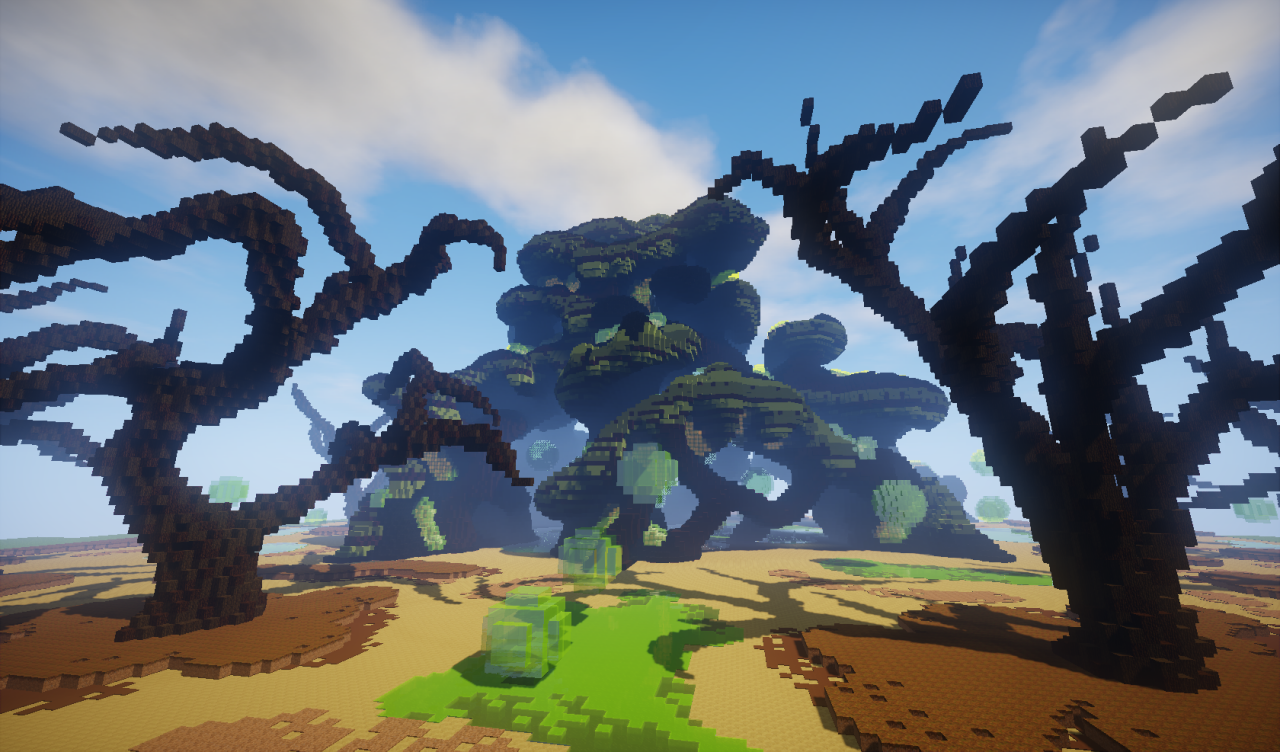 The cursed lands Minecraft Map