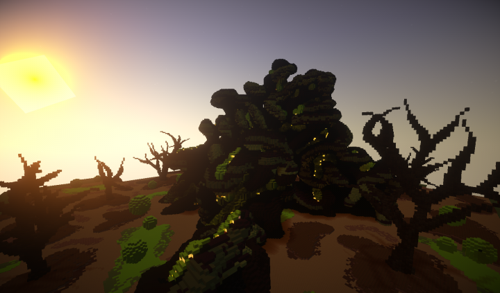 The cursed lands Minecraft Map