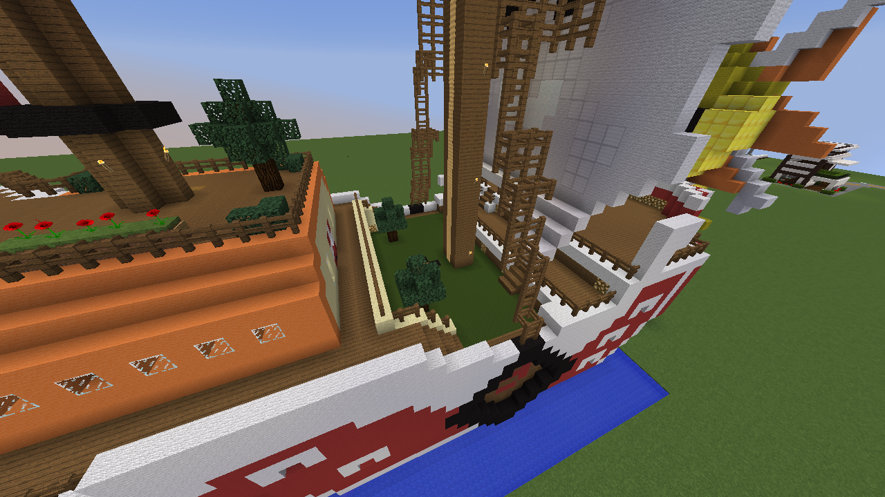 Thousand Sunny One Piece Ship Minecraft Map