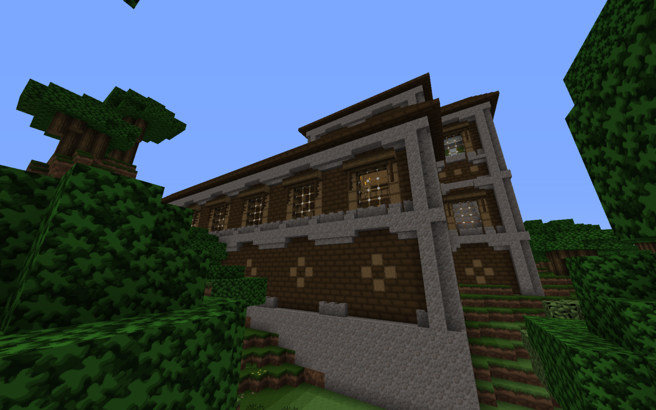 woodland mansion Minecraft Map