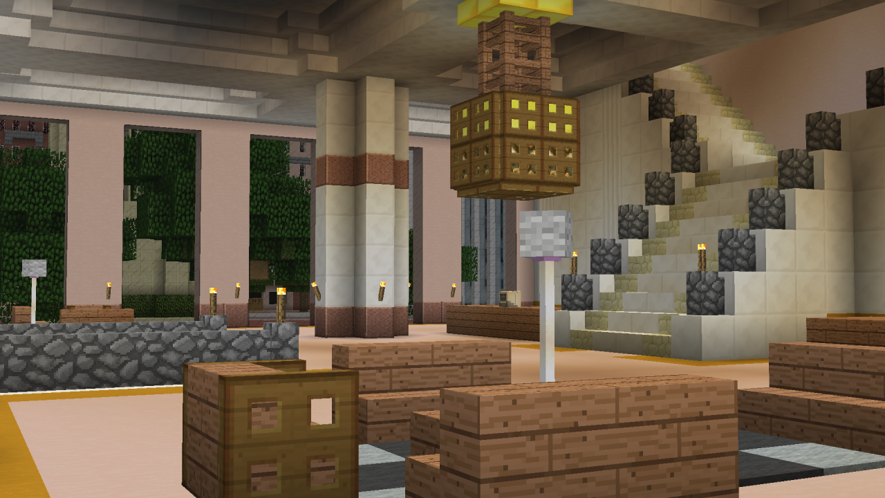 Union Bank Building: Bakerstown Project Minecraft Map